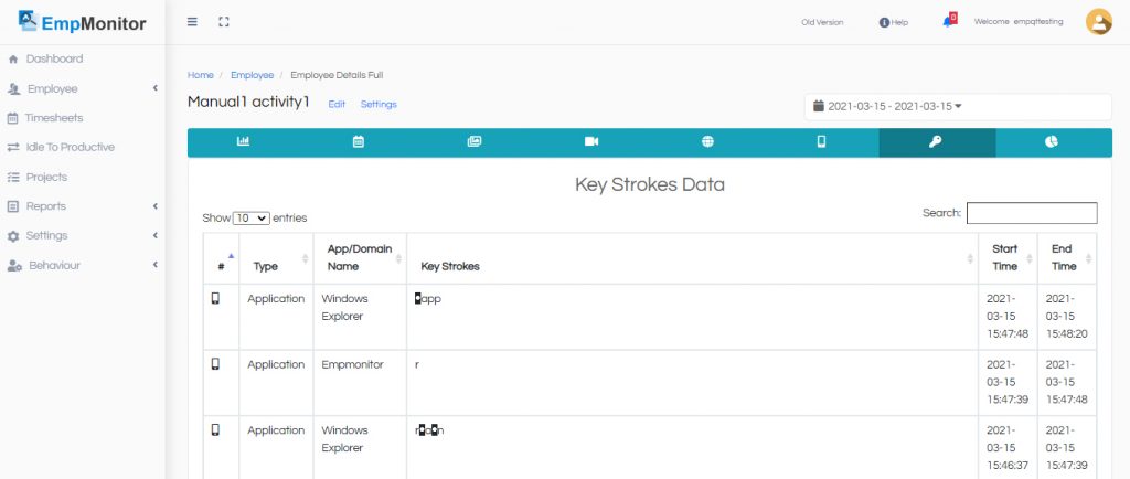Smart Time Tracking Tool - Empmonitor