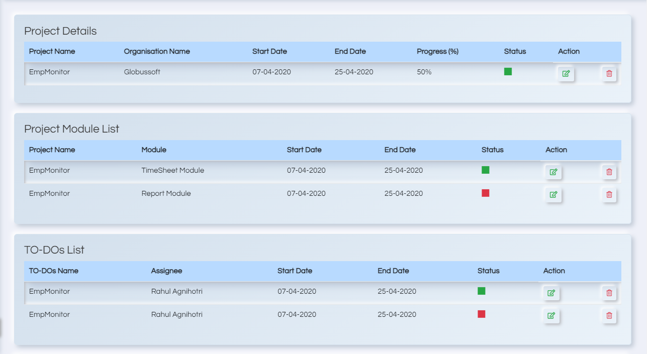 EmpMonitor Automatic Time Mapping - Empmonitor